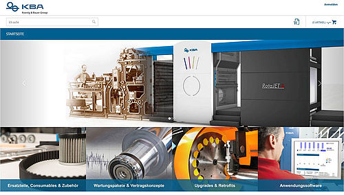 New KBA Webshop in the Anniversary Year | Koenig & Bauer Banknote Solutions