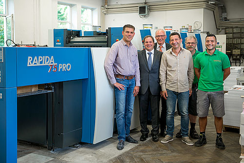 Commercials and packaging on the KBA Rapida 75 PRO | Koenig & Bauer ...